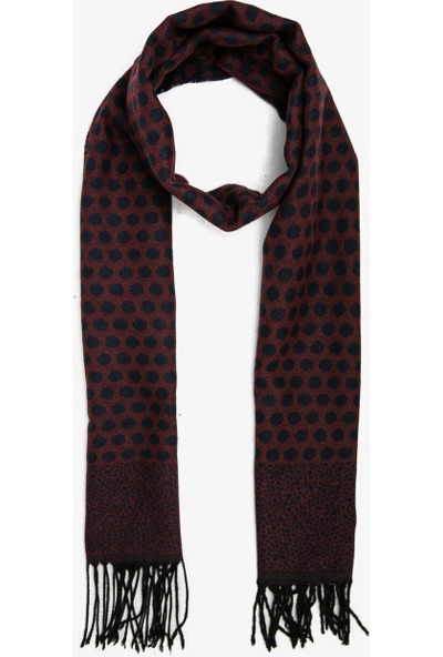 Koton Puantiyeli Püskül Detaylı Atkı