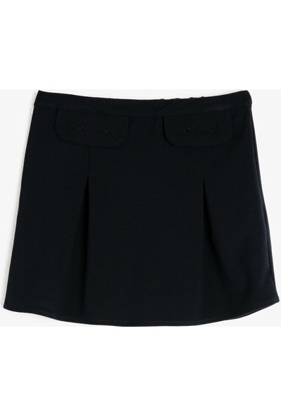 Koton Kız Çocuk Pileli Mini Etek