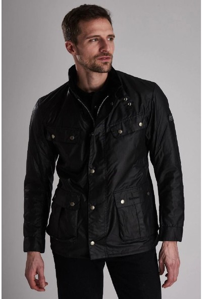 Barbour Intl Duke Yağlı Ceket BK91 Black Barbour Intl Duke Yağlı Ceket BK91 Black