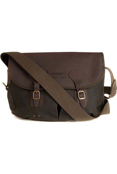 Barbour Yağlı Deri Tarras Postacı Çantası OL71 Olive Barbour Yağlı Deri Tarras Postacı Çantası OL71 Olive