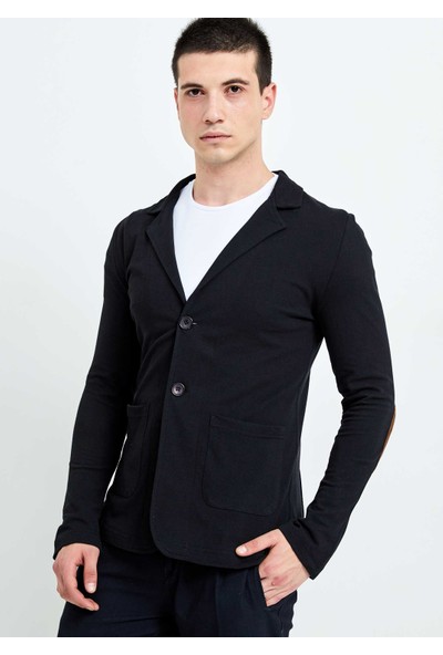 Adze Erkek Siyah Cepli Spor Penye Ceket Adze Erkek Siyah Cepli Spor Penye Ceket