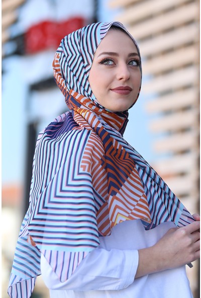 Stella Geometrik Desen Şal 70X180CM