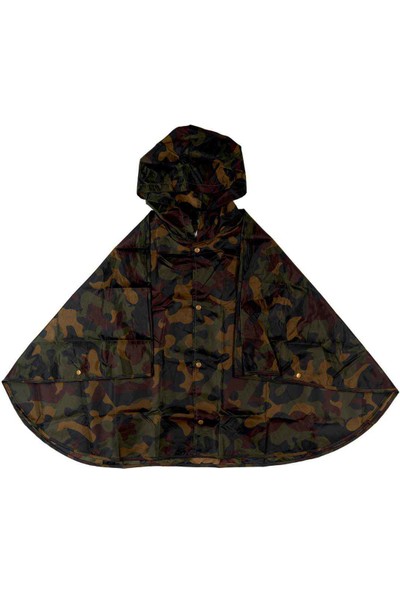 United Colors Of Benetton Renkli Pelerin Yağmurluk