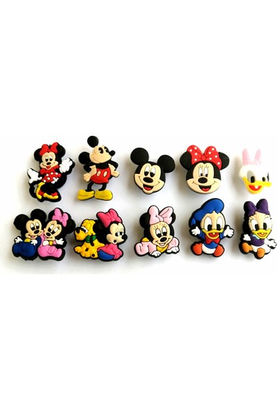 Croci Crocs Terlik Süsleri Jibbitz 10 Adet Set L-13 Croci Crocs Terlik Süsleri Jibbitz 10 Adet Set L-13