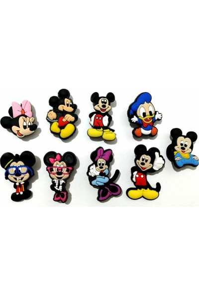 Croci Crocs Terlik Süsleri Jibbitz 9 Adet L-12 Croci Crocs Terlik Süsleri Jibbitz 9 Adet L-12