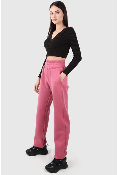 Alexander Gardi Yüksek Bel Lastikli Palazzo Pantolon (B20-16660) Alexander Gardi Yüksek Bel Lastikli Palazzo Pantolon (B20-16660)