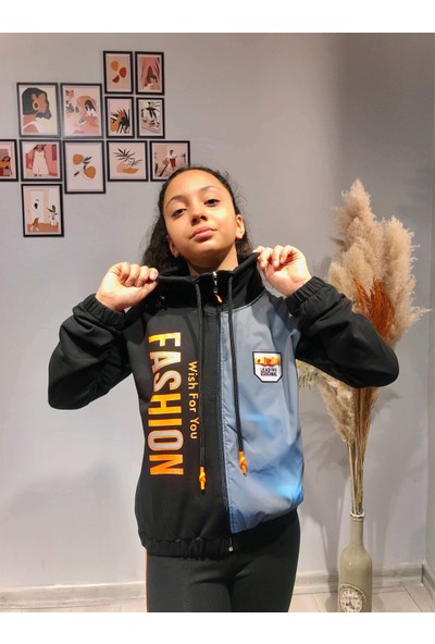 Limosse Neon Basklı Reflektör Hırka