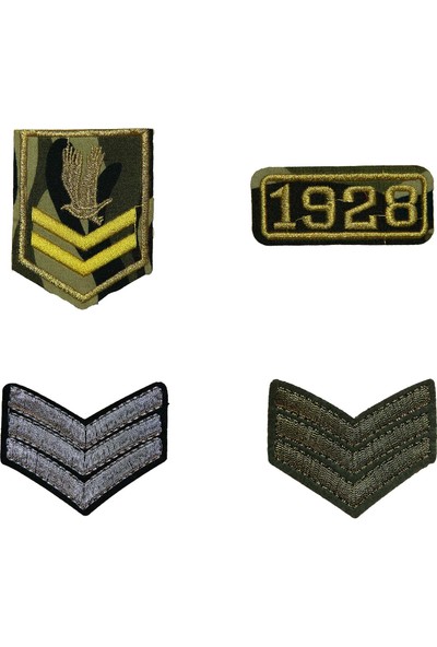 Halfart Askeri Seri 1 ( Arma , Patch , Yama )