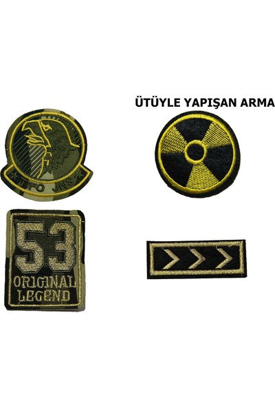 Halfart Askeri Seri 2 ( Yama , Patch , Arma )