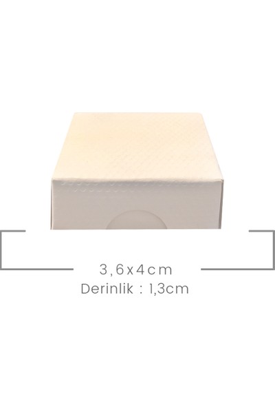 Dereli Matbaa Beyaz Karton Çeyrek Altın Kutusu 50'li Paket 3,6X4CM Olup Derinliği 1,3cm'dir. Dereli Matbaa Beyaz Karton Çeyrek Altın Kutusu 50'li Paket 3,6X4CM Olup Derinliği 1,3cm'dir.