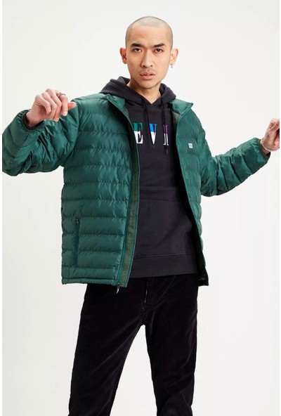Levi's Erkek Yeşil Mont