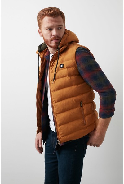 Lee Cooper Kapüşonlu Cepli Şişme Yelek Erkek 211 Lcm 235002 1702