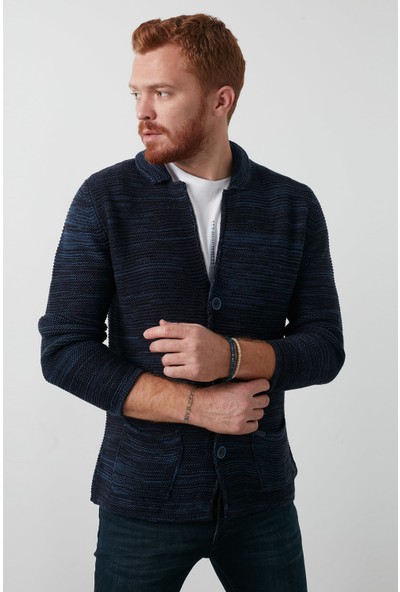 Lee Cooper Klasik Yaka Triko Hırka Erkek Hırka 211 Lcm 242006 2501