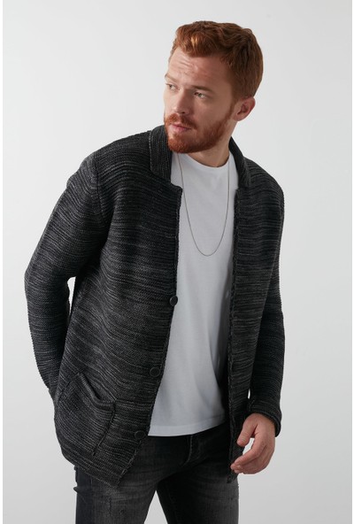 Lee Cooper Klasik Yaka Triko Hırka Erkek Hırka 211 Lcm 242006 7504