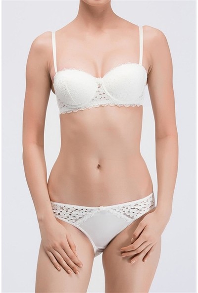 Pierre Cardin 4581 Pansy Balenli Straplez Destekli Sütyen Takımı Pierre Cardin 4581 Pansy Balenli Straplez Destekli Sütyen Takımı