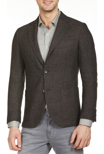 Bisse Erkek Torba Cep Slim Fit Ceket