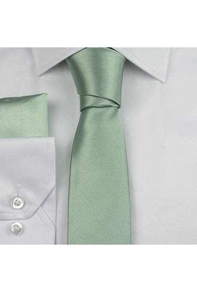 Gaffy Küf Yeşili Saten Kravat