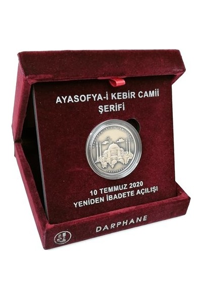 Kalemhane Ayasofya - I Kebir Camii Şerifi Hatıra Parası Kalemhane Ayasofya - I Kebir Camii Şerifi Hatıra Parası