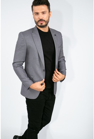 Suitmen Spor Ceket Gri