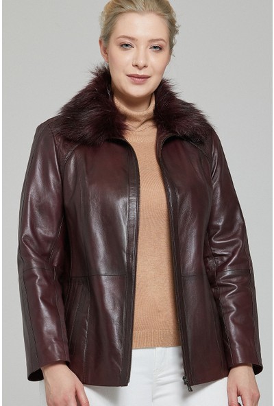 Derimod Samantha Kadın Deri Ceket
