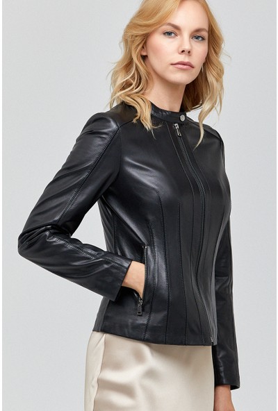 Derimod Joel Kadın Deri Ceket