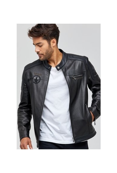 Derimod Kawhi Erkek Deri Ceket