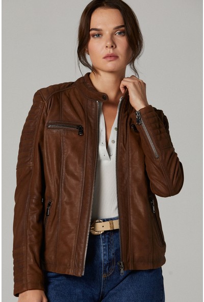 Derimod Gala Kadın Deri Ceket