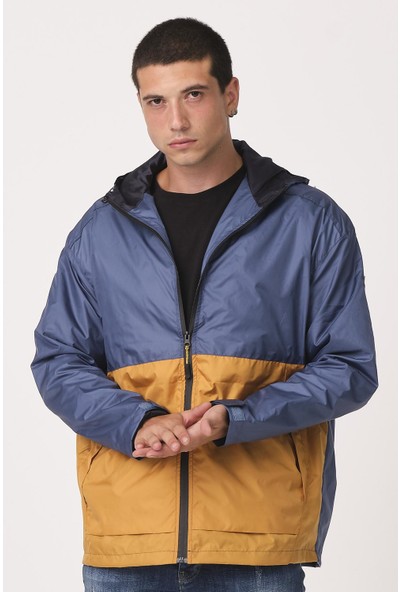 Electra Electra Yarım Renkli Fermuarlı Yagmurluk