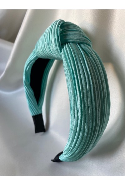 Hedef Bijuteri Pres-Saten Kumaş Düğümlü Taç