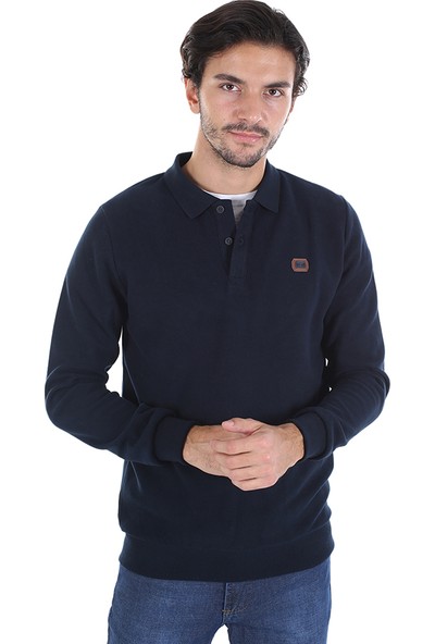 Diandor Polo Yaka Erkek Triko Sweat Lacivert/navy 2025100 Diandor Polo Yaka Erkek Triko Sweat Lacivert/navy 2025100