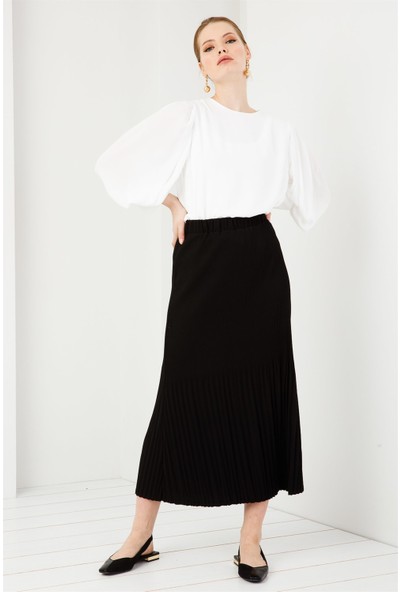 Accort S3-310 Scuba Krep Kadın Etek Accort S3-310 Scuba Krep Kadın Etek