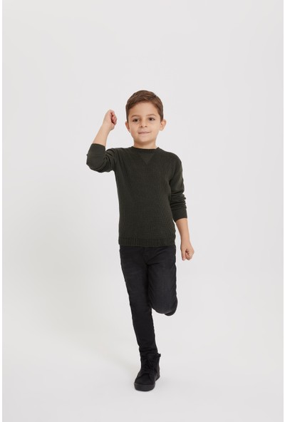 Lee Cooper Trıxıe Erkek Çocuk O Yaka Kazak