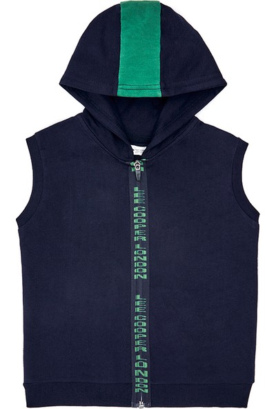 Lee Cooper Max Erkek Çocuk Örme Kapüşonlu Yelek