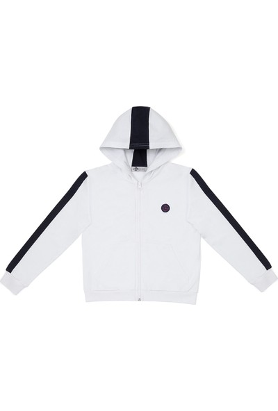 Lee Cooper Leo Erkek Çocuk Kapüşonlu Fermuarlı Sweatshirt
