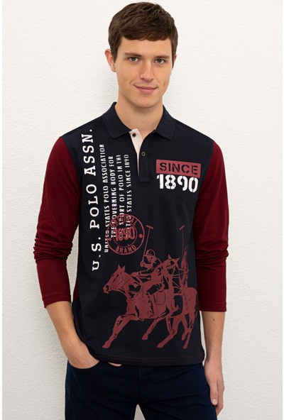 U.S. Polo Assn. Erkek Kırmızı Sweatshirt 50225439-VR014 U.S. Polo Assn. Erkek Kırmızı Sweatshirt 50225439-VR014