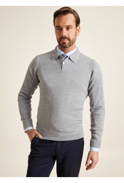 Bisse Slim Fit Polo Yaka Triko