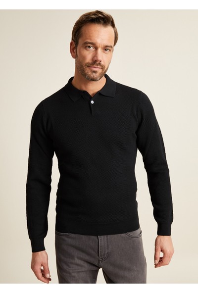 Bisse Slim Fit Polo Yaka Triko