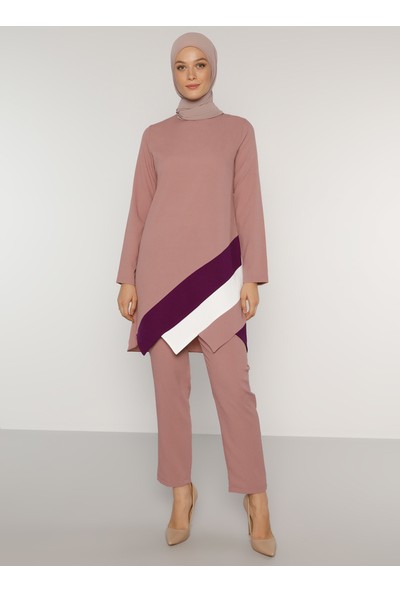 Tavin Tunik Pantolon İkili Takım Gül Kurusu