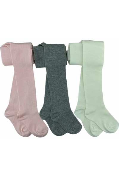 Belyy Socks 3'lü Düz Bebek Külotlu Çorap Belyy Socks 3'lü Düz Bebek Külotlu Çorap