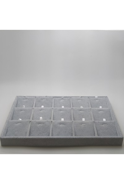 Özer Kutu 15'li Kolyelik Süet Tabla Özer Kutu 15'li Kolyelik Süet Tabla