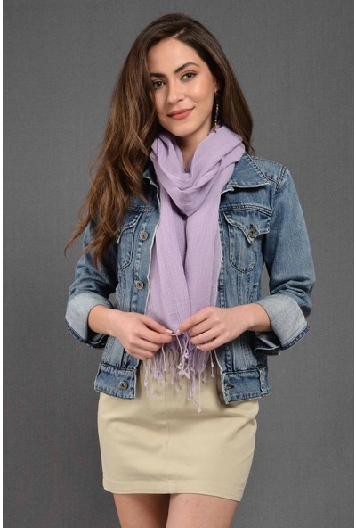 Dosimira Kadın Eflatun Fular