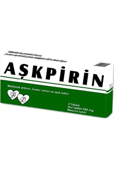 Hayatist Aşkprin Sevgi Reçeteli, Sevgi Sözcüklü Kutu