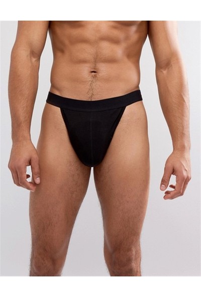 Soydance Asos Design Arkası Transparan Iç Çamasırı Siyah