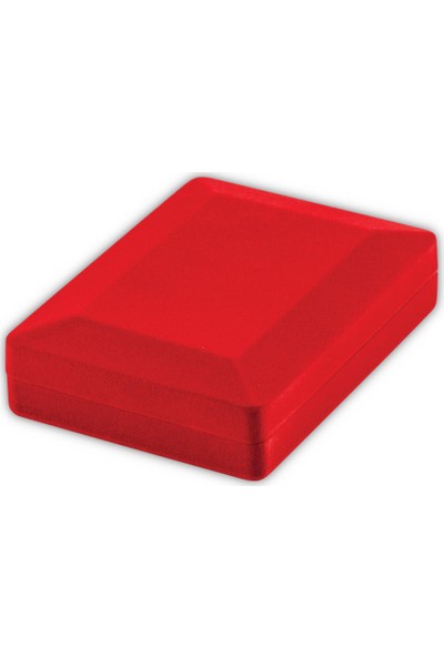 Entina Kadife Kırmızı 9 x 12 Kolye Kutusu 12 Adet Entina Kadife Kırmızı 9 x 12 Kolye Kutusu 12 Adet