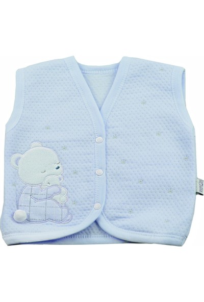 Tonton Baby Bebek Yeleği 316 Mavi 6 - 9 Ay Tonton Baby Bebek Yeleği 316 Mavi 6 - 9 Ay