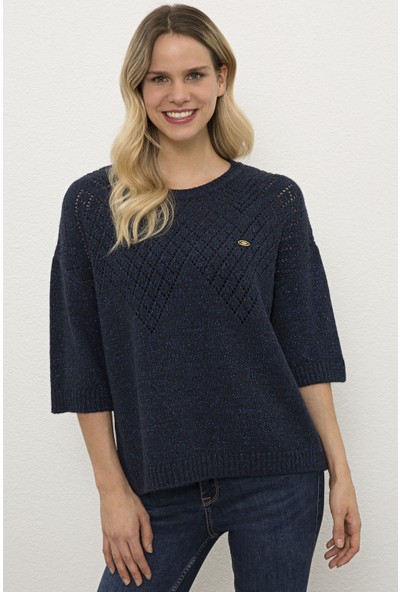 U.S. Polo Assn. Lacivert Triko Kazak 50225384-VR033