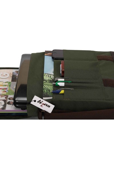 Bizoon X353 Dikey Omuz Askılı Postacı Çanta