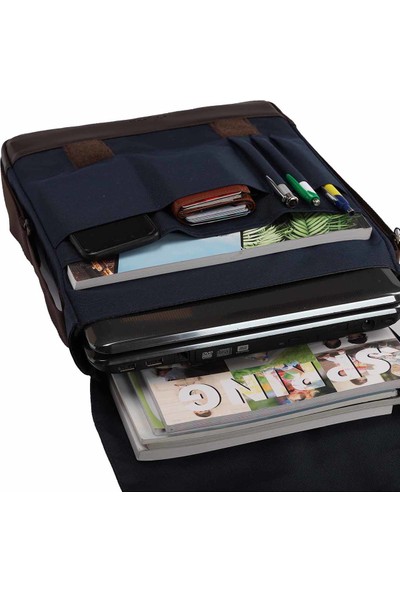 Bizoon X353 Dikey Omuz Askılı Postacı Çanta