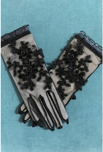 Turkuaz Aksesuar Gelin Eldiven