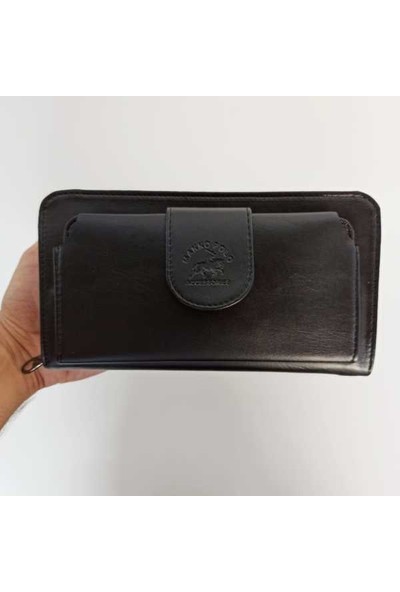 Makko Polo Telefon Bölmeli Patlı Cüzdan